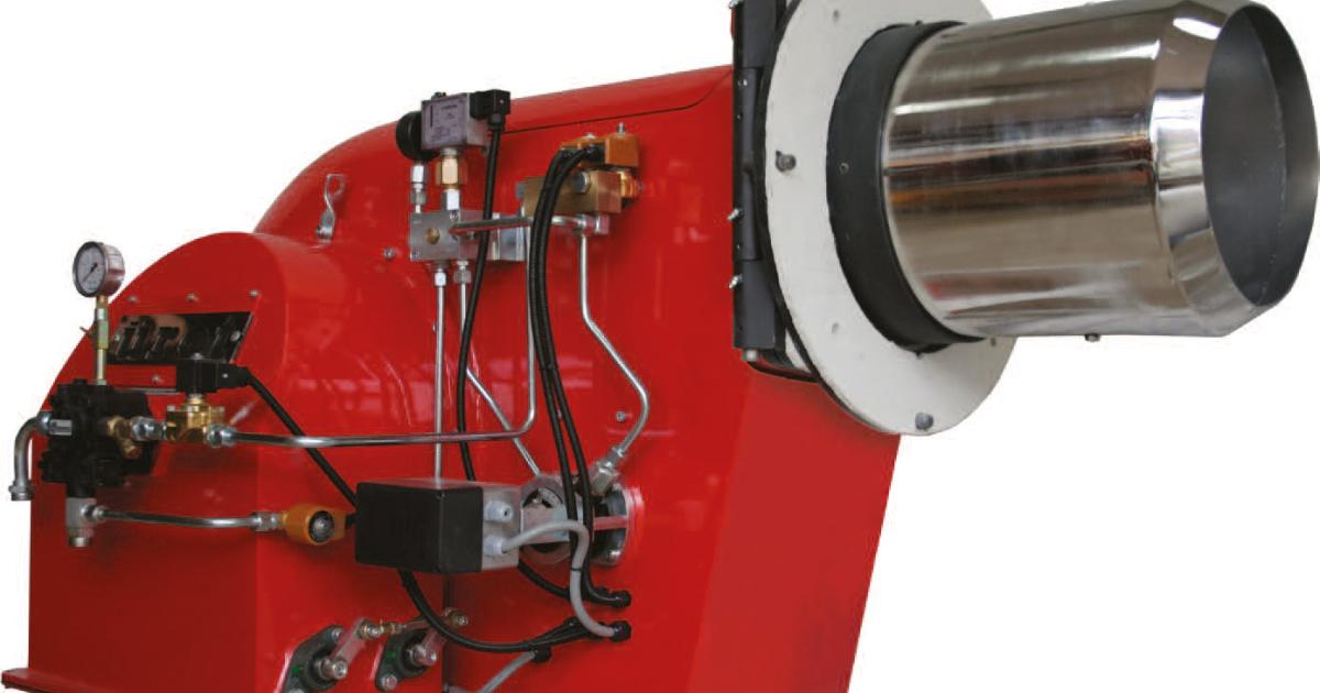 70 - 525 kg/h Three Stage Light Oil Burners | Dusara